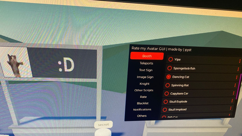 Rate My Avatar | both video player — Roblox Scripts | ScriptBlox