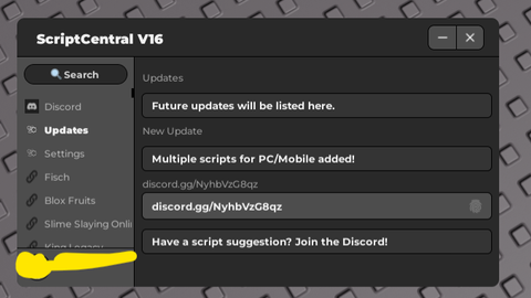 Universal Script 📌 | ScriptCentral V16 — Roblox Scripts | ScriptBlox