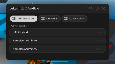 Universal Script 📌 | Lukas hub X Rayfield — Roblox Scripts | ScriptBlox