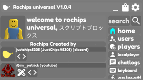 Universal Script 📌 | Richie panel upd v1 0 4 — Roblox Scripts | ScriptBlox