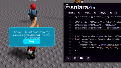 Universal Script 📌 | Source Open Discord Notification by me — Roblox Scripts | ScriptBlox