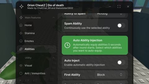 Die of Death | Orion CheatZ Dod Keyless — Roblox Scripts | ScriptBlox