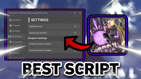 [RELEASE🌟] Crawl | BEST SCRIPT — Roblox Scripts | ScriptBlox