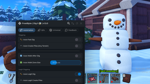 Dig it [👽 EVENT] | Frostbyte — Roblox Scripts | ScriptBlox