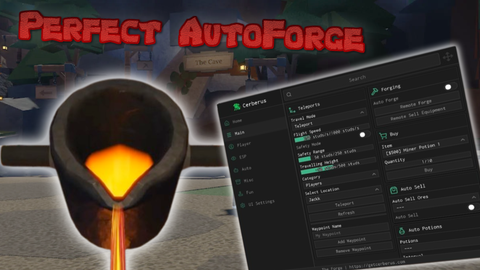 The Forge [BETA] | Perfect AutoForge PLUS AFK AutoFarm — Roblox Scripts | ScriptBlox