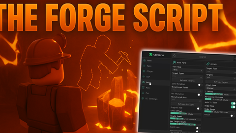 The Forge [BETA] | Fully INVISIBLE AutoFarm — Roblox Scripts | ScriptBlox