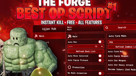 The Forge [BETA] | Keyless auto mine auto sell ajjans hub — Roblox Scripts | ScriptBlox