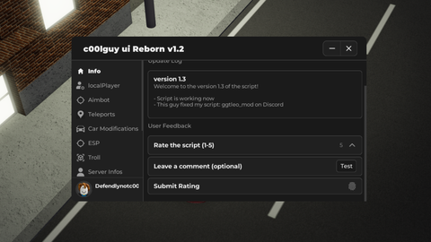 Emergency Hamburg | c00lguy UI [UPDATE 1.5 BUG FIX 0.2] — Roblox Scripts | ScriptBlox