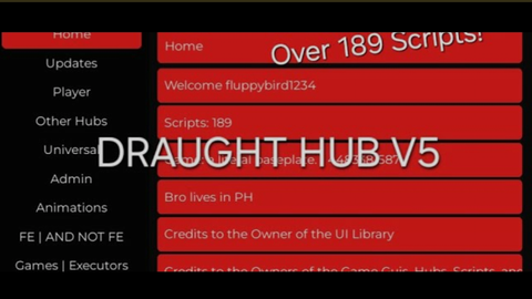 Universal Script 📌 | Draught Hub V5 — Roblox Scripts | ScriptBlox