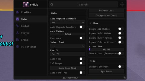 [🎃] 99 Nights in the Forest 🔦 | OP Script Hub — Roblox Scripts | ScriptBlox