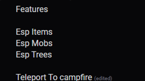 [💔] 99 Nights in the Forest 🔦 | script beta still works and good — Roblox Scripts | ScriptBlox
