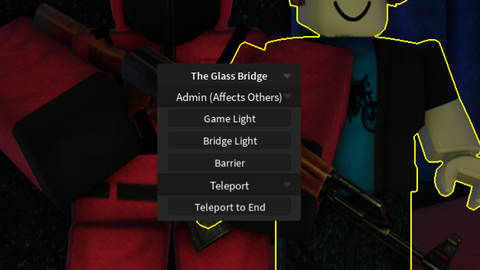 The Glass Bridge | Admin Panel and TP to end Source — Roblox Scripts | ScriptBlox