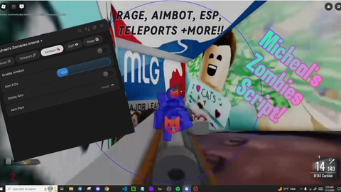[CRASH AND BURN] Michael's Zombies | MZI — Roblox Scripts | ScriptBlox