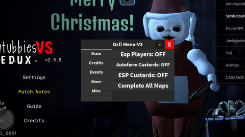Slendytubbies VS Redux | ST R Ocfi Menu Script V3 — Roblox Scripts | ScriptBlox