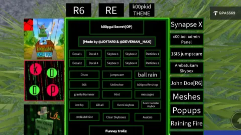 Universal Script 📌 | K00pgui secret v1 — Roblox Scripts | ScriptBlox