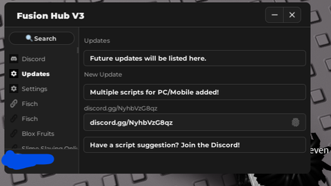 Universal Script 📌 | Fusion Hub Universal — Roblox Scripts | ScriptBlox