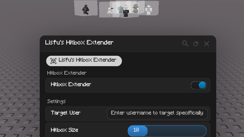 Universal Script 📌 | Hitbox Extender — Roblox Scripts | ScriptBlox