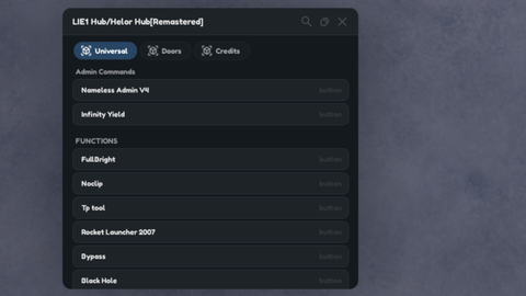 Universal Script 📌 | LIE1 Hub Remastered — Roblox Scripts | ScriptBlox