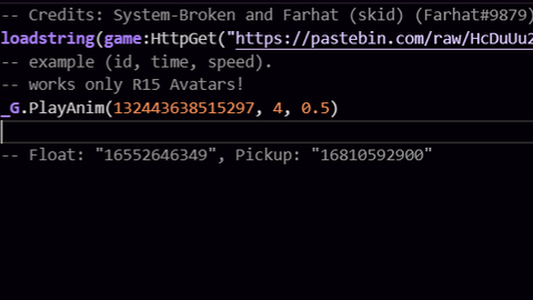 Universal Script 📌 | FE Animation Loader — Roblox Scripts | ScriptBlox