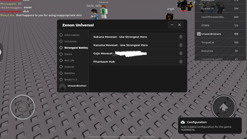 Universal Script 📌 | Zenon Universal Lots of games — Roblox Scripts | ScriptBlox