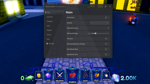 [🎃PART 3.5] Arise Crossover | Auto Farm Auto Dungeon Teleport — Roblox Scripts | ScriptBlox
