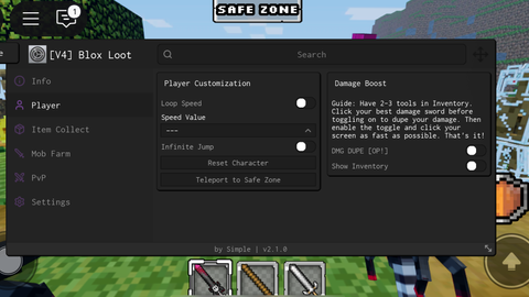[V5] Blox Loot | [UPDATE] DMG DUPE Keyless — Roblox Scripts | ScriptBlox