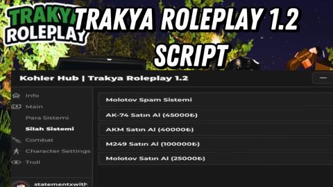 Trakya Roleplay 1.3 | Trakya Roleplay — Roblox Scripts | ScriptBlox