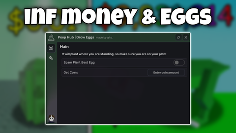 [UPD 🐵] Grow Eggs🥚 | Dupe Best Egg Inf Egg Inf Money — Roblox Scripts | ScriptBlox