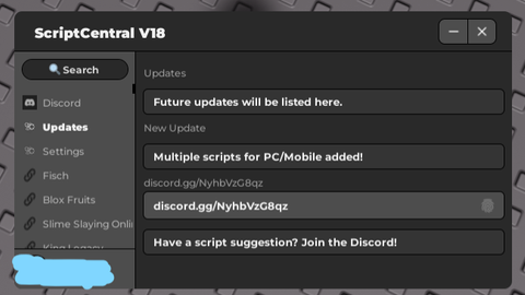 Universal Script 📌 | ScriptCentral V18 — Roblox Scripts | ScriptBlox