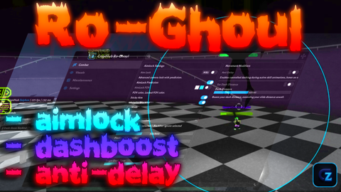 [🦖🗡️JiraK1 + Ginkui Bala] Ro-Ghoul [ALPHA] | RoGhoul | Aimlock I Dash Boosters I Anti Delay ...