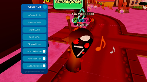 🎅Sprunki line[RNG] | Aqua Hub | Infinite Rolls, Instant Win , Add Luck ...