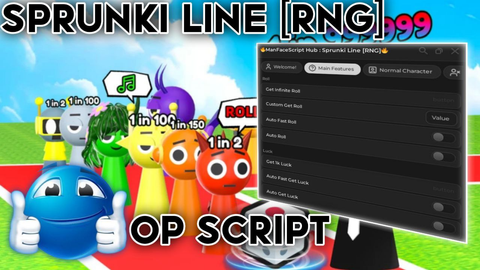 🎅Sprunki line[RNG] | ManFaceScript — Roblox Scripts | ScriptBlox