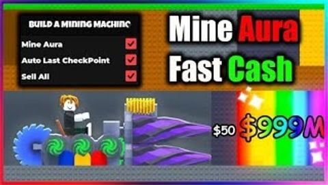 Build a Mining Machine⛏️ | Mine Aura Fast Cash Tora IsMe OPEN SOURCE — Roblox Scripts | ScriptBlox