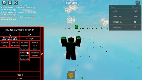 Universal Script 📌 | c00lgui revival by hyperion leaked by me DOES NOT WORK — Roblox Scripts ...