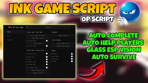 [🍀PITY] Ink Game | OP SCRIPT BY VEX — Roblox Scripts | ScriptBlox